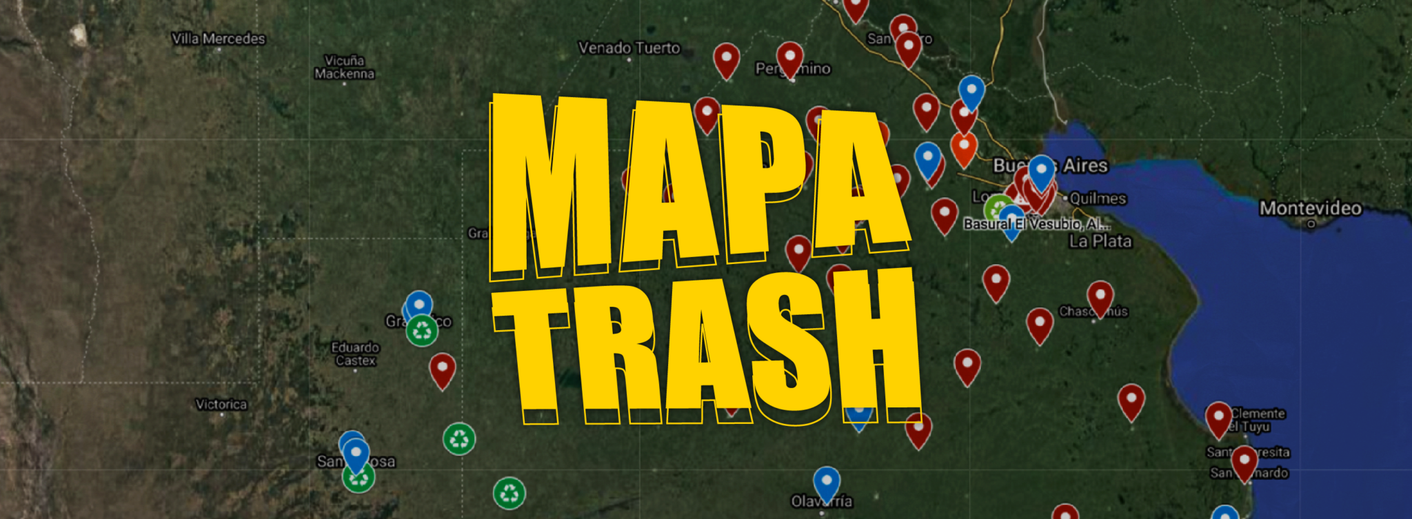 Lanzamos #MapaTrash: relevamiento satelital de basurales y cooperativas